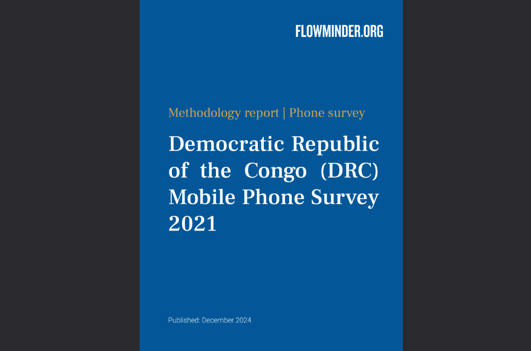 Methodology report: 2021 Mobile Phone Survey in the Democratic Republic ...